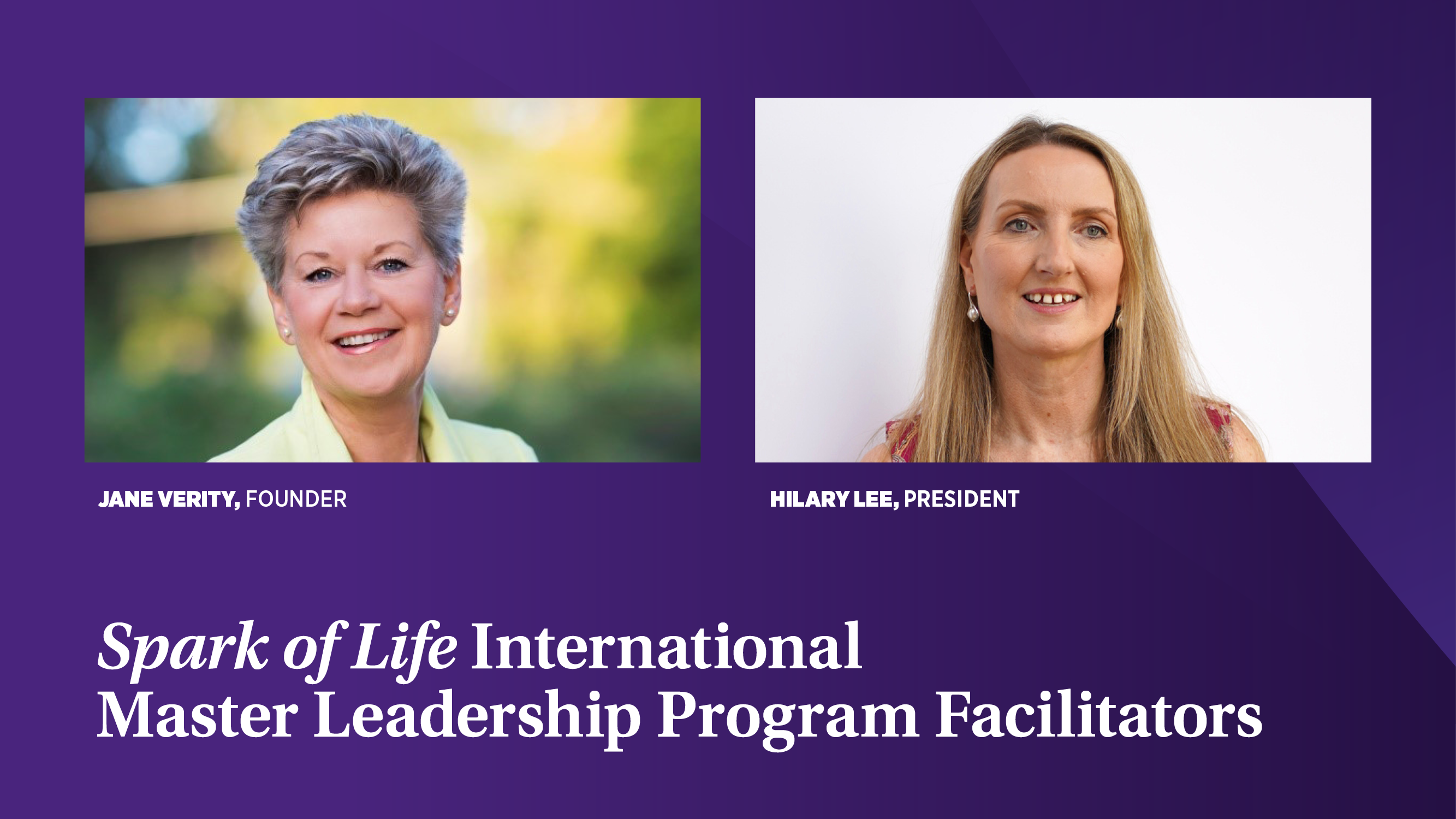 Spark of Life International Master Leadership Program - Dementia Care ...